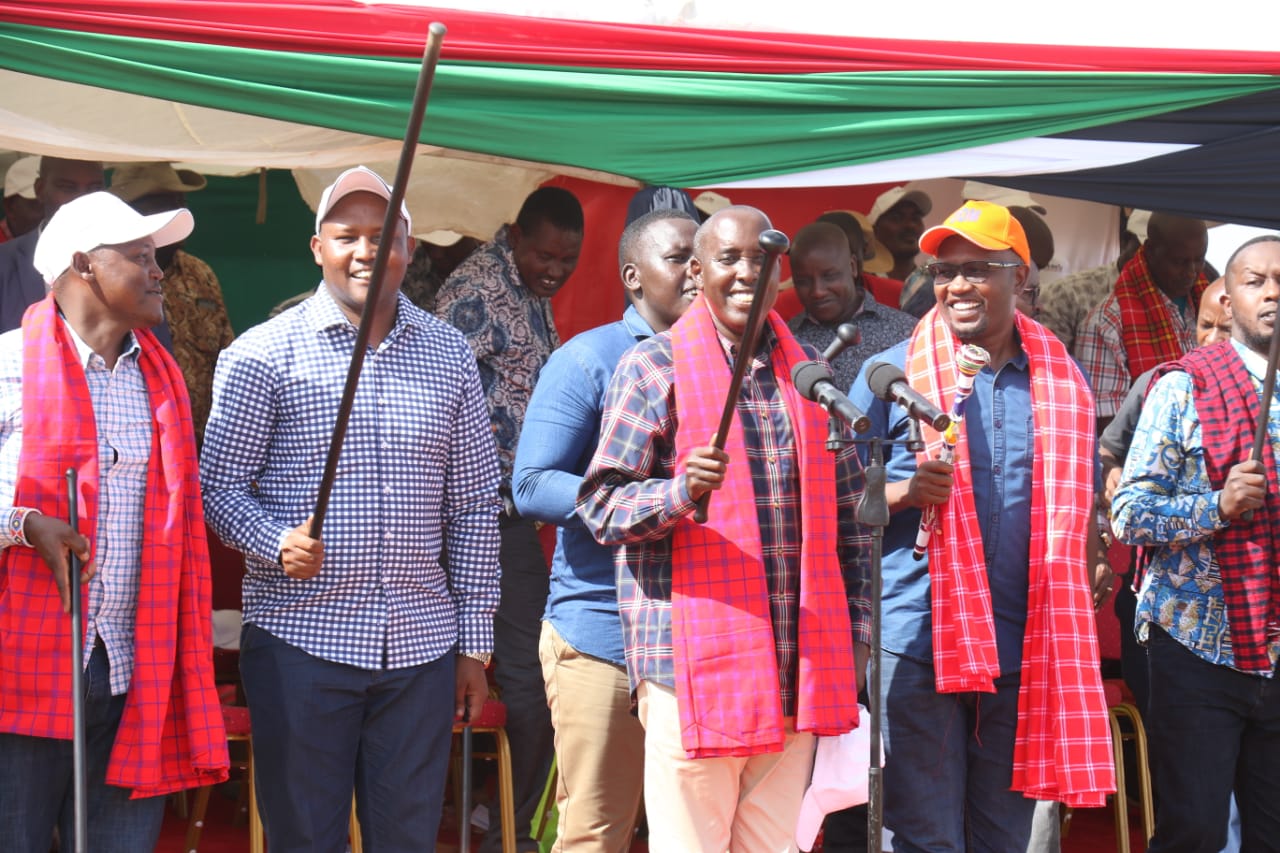 Battle lines are drawn, as Lenku, Nkedianye, Katoo flex muscles - newsline