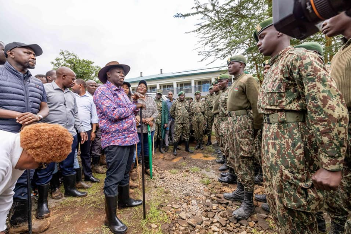 Gachagua Leads Response Efforts After Deadly Flooding in Mai Mahiu