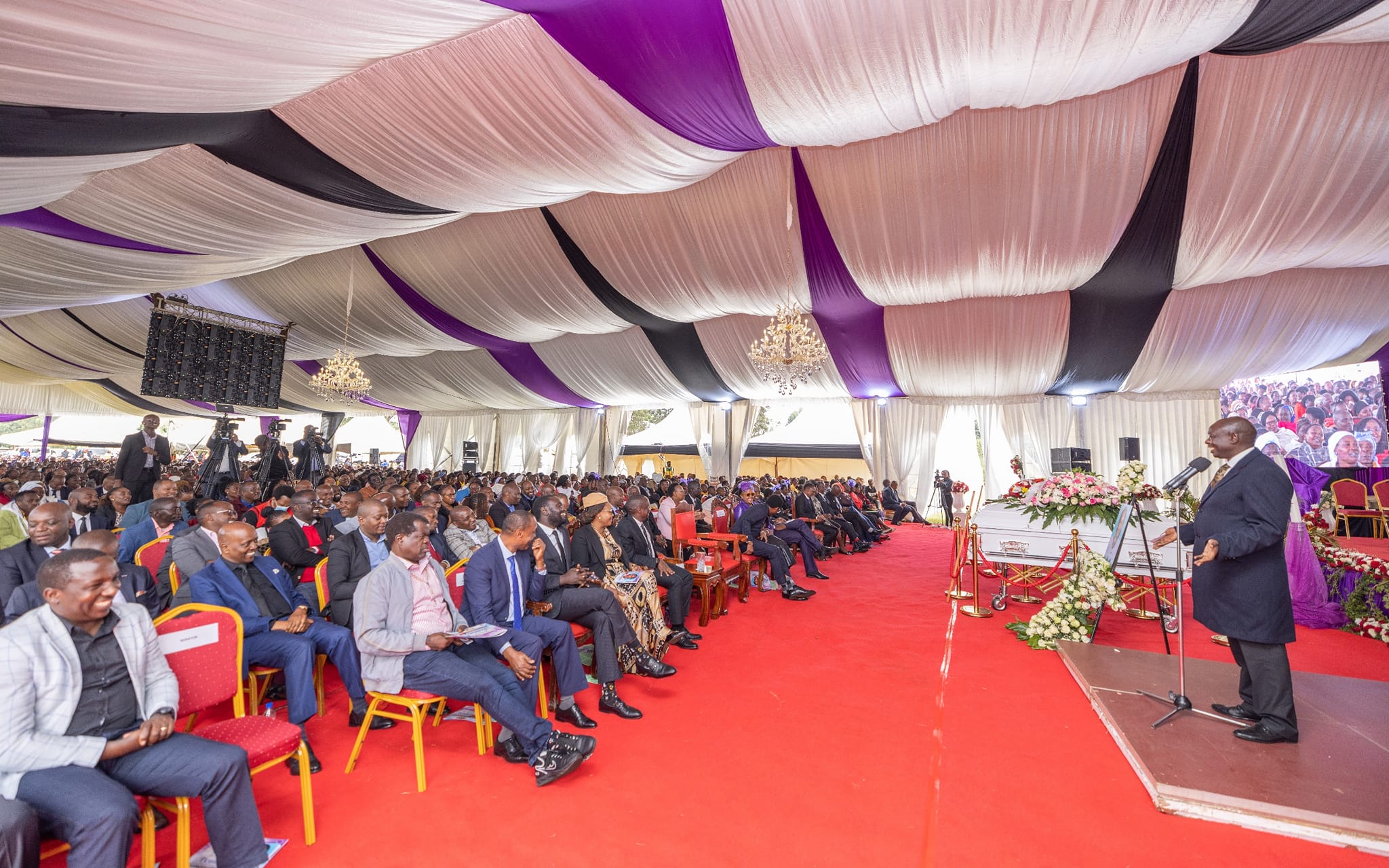 Rigathi Gachagua Offers Comfort to Kiambu Senator Karungo wa Thang'wa