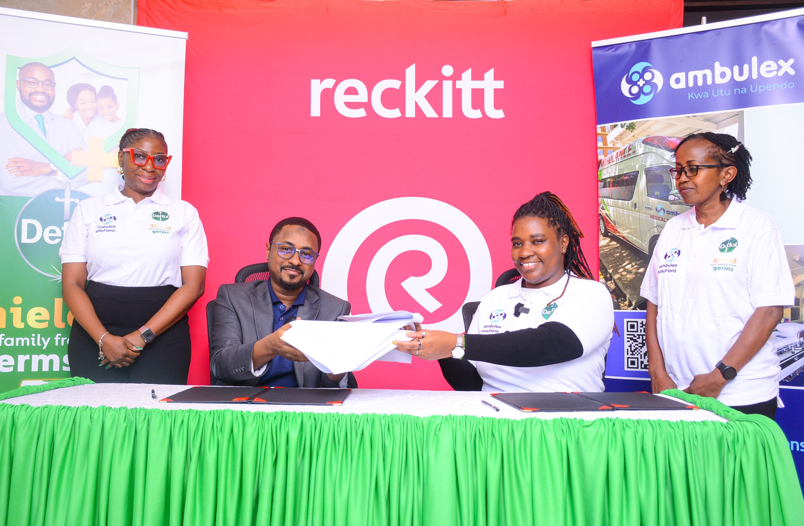 50 Dettol-Branded Ambulances Hit the Road in Landmark Hygiene and ...