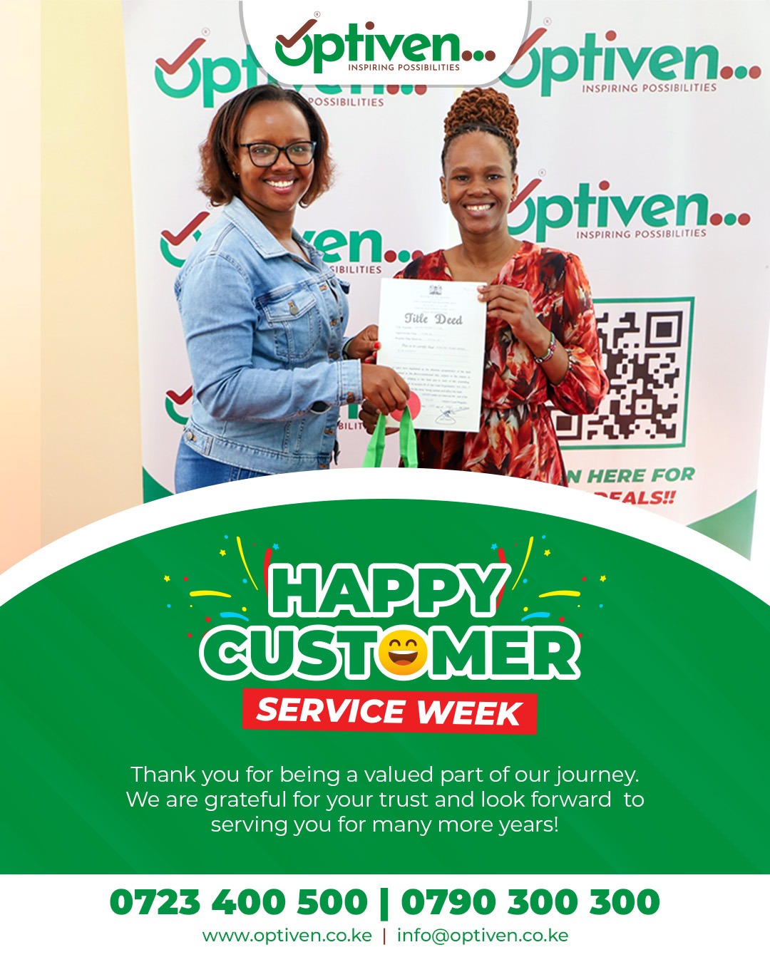 Optiven Celebrates Customer Service Week with Mega Offer on Malindi ...